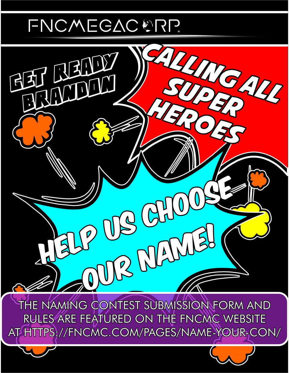 ITS OFFICIAL!! “Brandon’s first ever comic convention!”